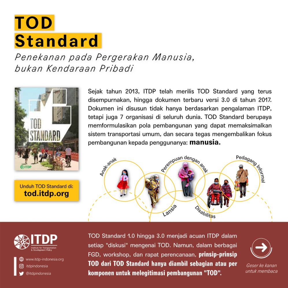 Sampai Kapan Tebang Pilih Prinsip TOD? - Institute for Transportation ...