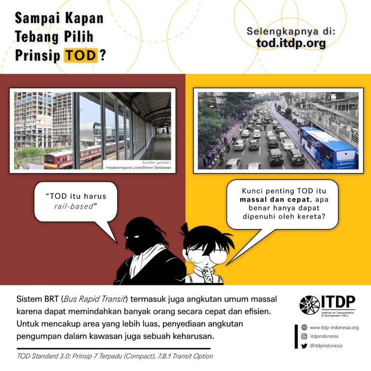 Sampai Kapan Tebang Pilih Prinsip TOD? - Institute for Transportation ...