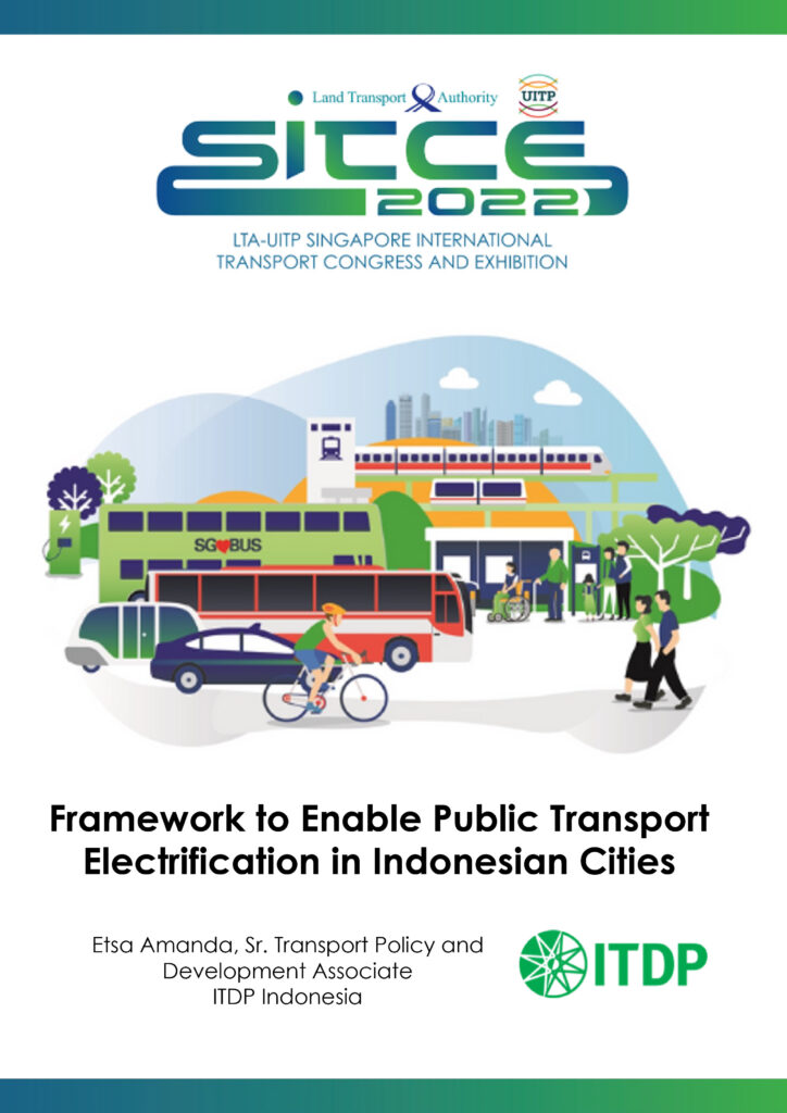 Framework to Enable Public Transport Electrification in Indonesian ...